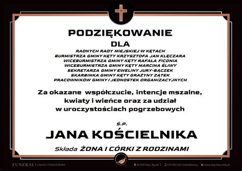 Podziękowanie Za Udział W Pogrzebie Wzory Margaret Wiegel™ Aug 2023