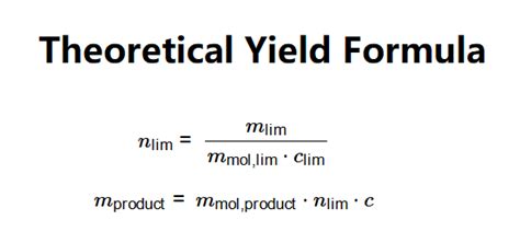 Theoretical Yield Calculator