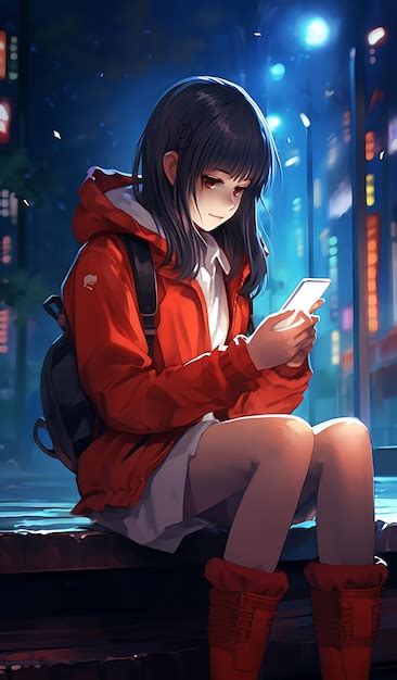 Premium Photo Beautifull Japanese Girl Mobile Wallpaper