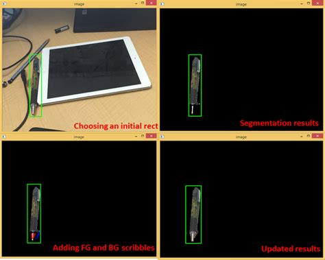 C Using OpenCV To Touch And Select Object Stack Overflow