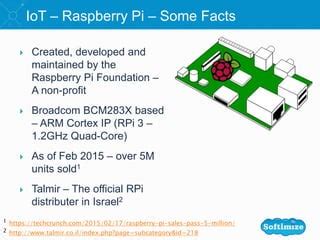 Raspberry Pi As IoT Gateway PPTX
