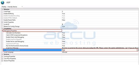 How To Enable Detailed Error From IIS AccuWebHosting