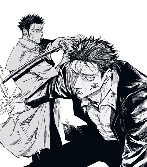 Higuruma Hiromi And Kusakabe Atsuya Jujutsu Kaisen Drawn By Jozpic Danbooru