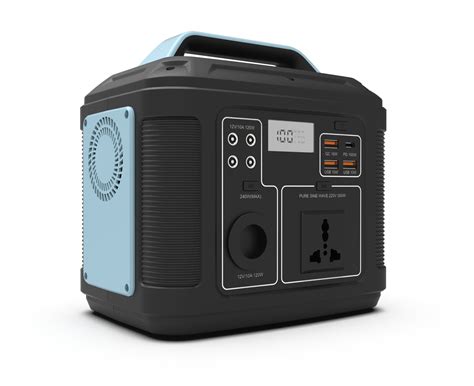 Outdoor Portable Lifepo4 Battery Generator Solar Power Station
