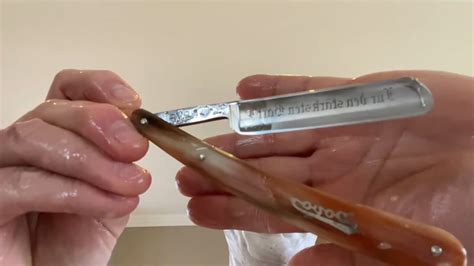 Straight Razor Shave With Oil At Clinton Long Blog