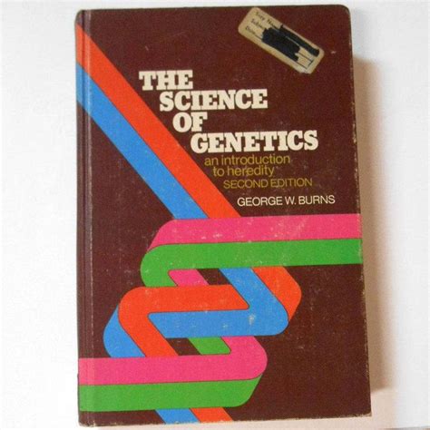 Vintage 1972 The Science Of Genetics Textbook