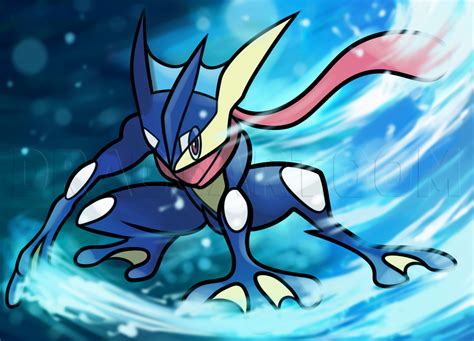 Greninja Mega Evolution Drawing