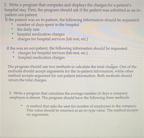 Solved In Java Write A Program That Computes And Displays