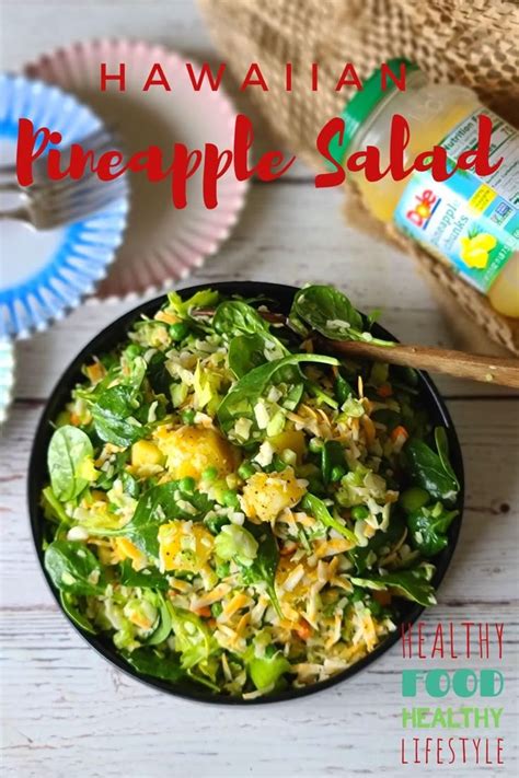 Hawaiian Pineapple Salad Recipe Hawaiian Salad Recipes Pineapple