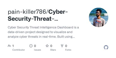 Github Pain Killer Cyber Security Threat Intelligence Dashboard Cyber Security Threat