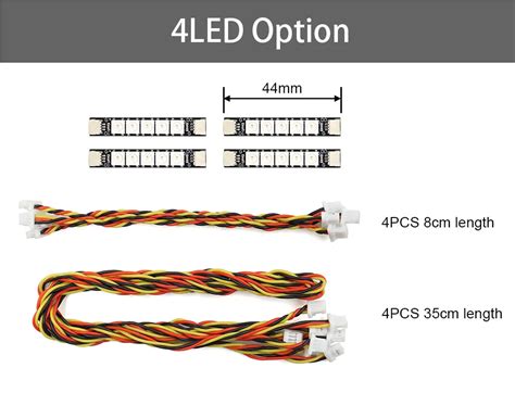 Super Bright RGB LED Lights For FPV Drone Quadcopter Hexacopter Octaco RCDrone