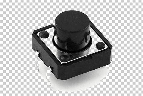 Push Button Electrical Switches Push Switch Electronics Png Clipart