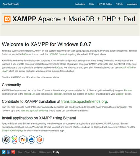 descubre cómo instalar xampp en tu equipo paso a paso