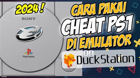 Tutorial Cara Memasang Cheat Game Ps1 Di Emulator Duckstation Youtube