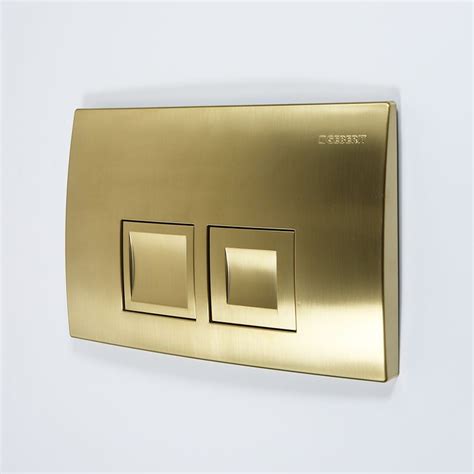 Кнопка смыва для инсталляции GEBERIT Delta 50 глянцевый хром(золотой ...