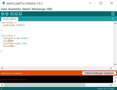 michaelsarduino fehler in arduino sketchen finden
