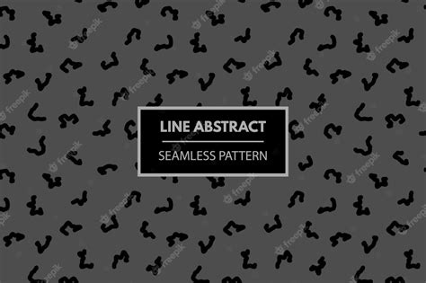 Короткие волнистые волнистые черные линии бесшовные повторяющиеся векторные образцы образца