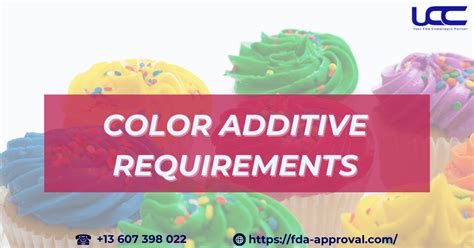 Color Additive Requirements Fda Guide To Safe Use And Labeling