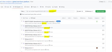 Filtering And Searching For The Pull Requests Not Working Properly In Github · Community