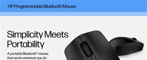 Amazon Com HP 420 Programmable Bluetooth Mouse Bluetooth With Swift Pair To 3 Multi Devices