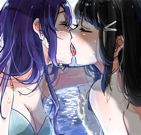 Kurosawa Dia And Matsuura Kanan Love Live And 1 More Drawn By Aoi