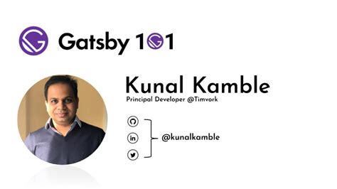 Kunal Kamble On Linkedin Gatsby In Javascript Html Css Reactjs