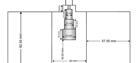 Left 3d View Of The Coaxial To Rectangular Transition The Rectangular