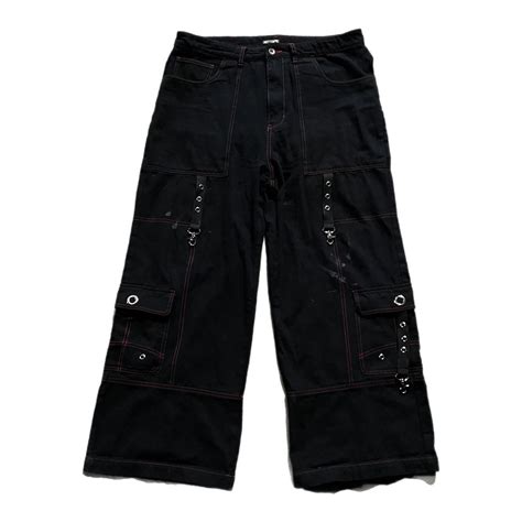 Archival Clothing × Tripp Nyc Hot Topic Baggy Bondage Cargo Pants Grailed