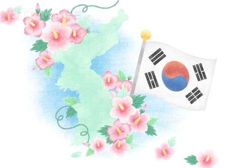 유토이미지 태극기와무궁화 015 초등 미술 교육 어린이 미술 활동 웹디자인