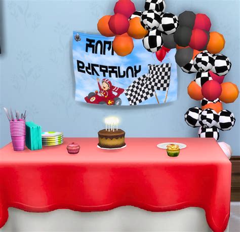 Birthday Bash Party Pack Sims 4 Cassity Simmer
