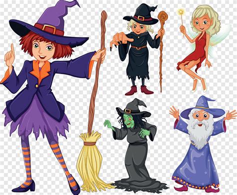 เทพนิยายที่มีแม่มดและพ่อมด Png Pngegg