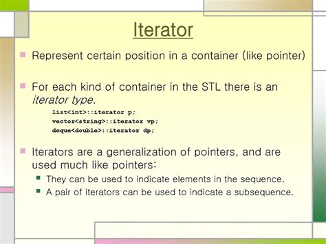 Lecture 7 2 Stl Iterators Ppt Download