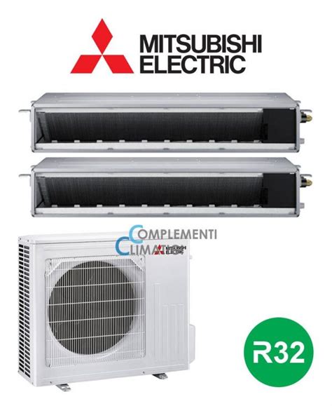 Climatizzatore Mitsubishi Electric Dual Split Canalizzabile Sez M