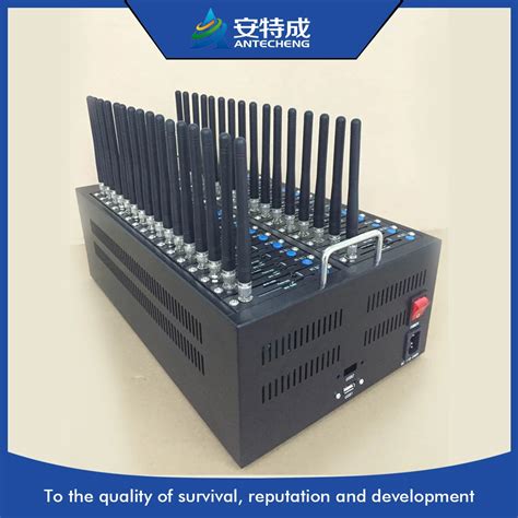 Bulk Sms Device Multi Sim Port Gsm Modem Pool For SMS STK USSD With Wavecom Q B Modem In
