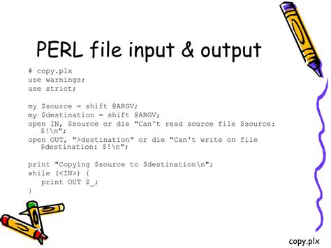 Ppt Introduction To Perl Programming Powerpoint Presentation Free