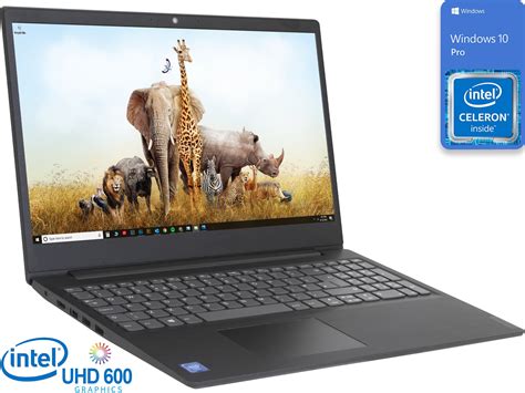 Lenovo IdeaPad S145 Notebook, 15.6" HD Display, Intel Celeron N4000 ...