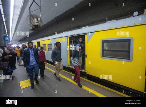 Metro Rail Train In Johannesburg South Africa Stock Photo Alamy