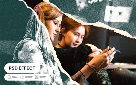 Free Psd Paper Photo Effect