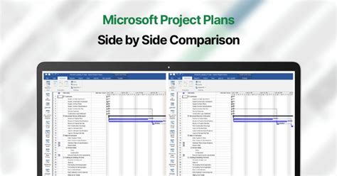 Seavus Project Viewer On Linkedin Microsoft Project Side By Side Comparison Seavus Project Viewer