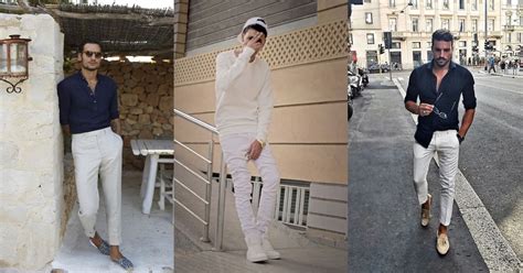 กางเกงสีขาว คีย์หลักของผู้ชายสุภาพ เรียบง่ายแต่ยังเท่