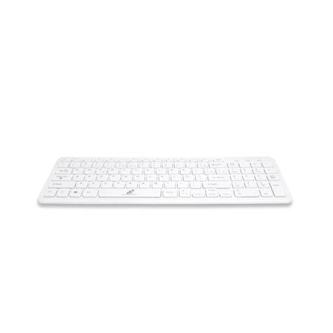 KIT Teclado E Mouse Silm Sem Fio 2 4 GHZ Branco X Cell XC CB 04 MadeiraMadeira