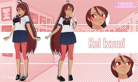 Mmd Yandere Simulator Oc Rei Izumi By Lulabeiie On Deviantart