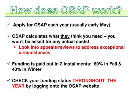 PPT OSAP PowerPoint Presentation Free Download ID