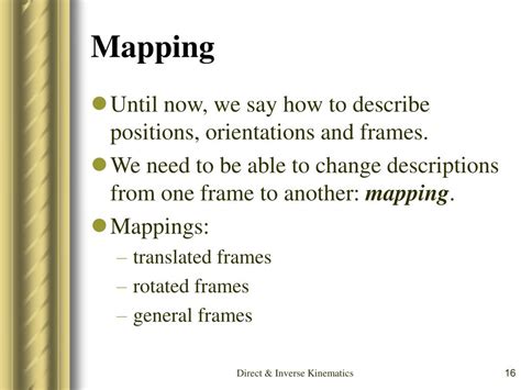 Ppt Direct And Inverse Kinematics Powerpoint Presentation Free