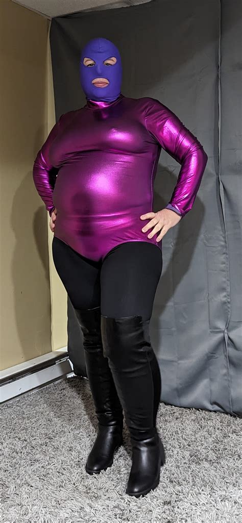 Purple Metallic Leotard By Cruiser34 On Deviantart