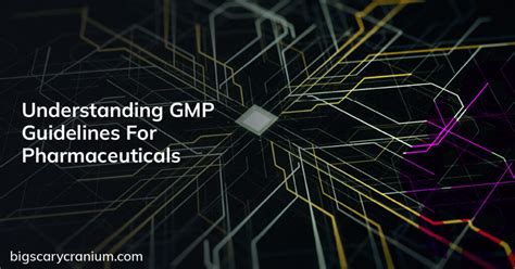 Understanding Gmp Guidelines For Pharmaceuticals