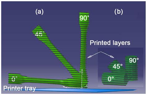 Polymers Free Full Text The Influence Of Printing Layer Thickness And Orientation On The