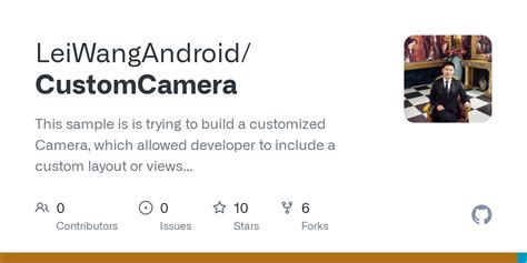 GitHub LeiWangAndroid CustomCamera This Sample Is Is Trying To Build