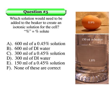 Solved I Get That Isotonic Means Even I Was Given An Chegg