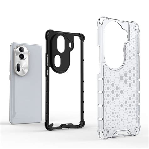 For Oppo Reno Pro Global Honeycomb Shockproof Phone Case Red Alexnld Com